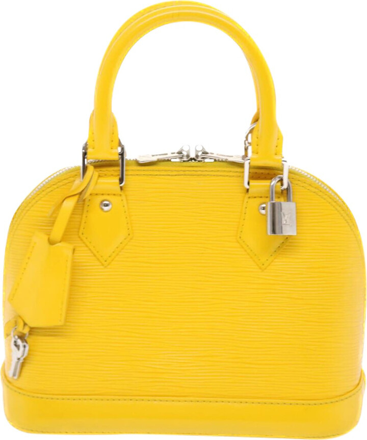 Louis Vuitton Alma leather handbag - ShopStyle Shoulder Bags