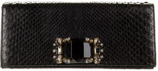 Gucci Python Clutch - ShopStyle