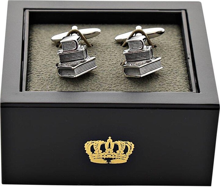 Harvey Makin Stack of Books Cufflinks - ShopStyle