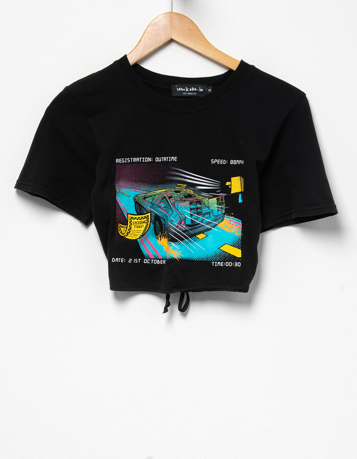 RESTORED by TILLYS Reworked Womens Open Back Cropped Tee - ShopStyle T ...