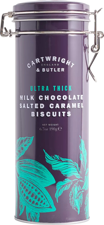 Cartwright & Butler Ultra Thick Milk Chocolate Salted Caramel Biscuits ...