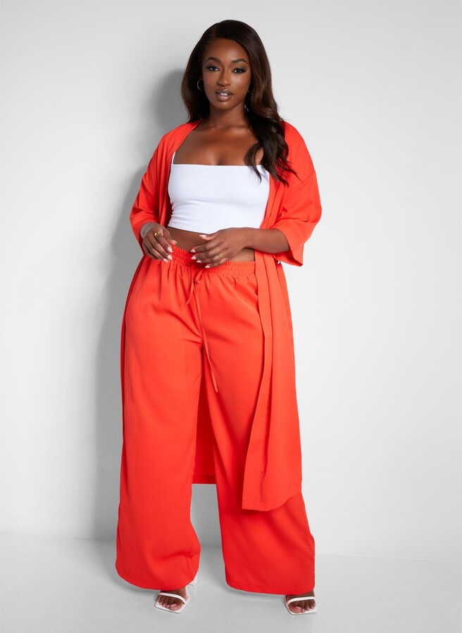 Rebdolls Plus Size Duster Kimono - ShopStyle