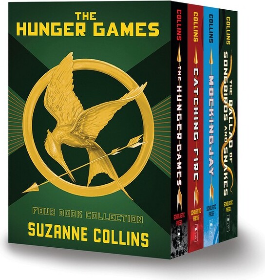 Scholastic Press Hunger Games 4-Book Hardcover Box Set (the Hunger ...