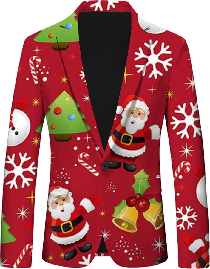 Generic Mens Christmas Suit Set Christmas Great Gift for Men Mens ...
