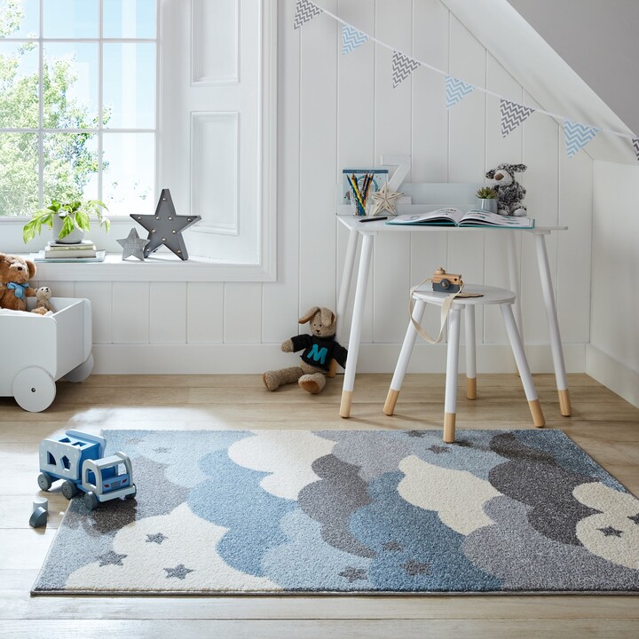 Dunelm Starry Night Rug Starry Night Blue - ShopStyle