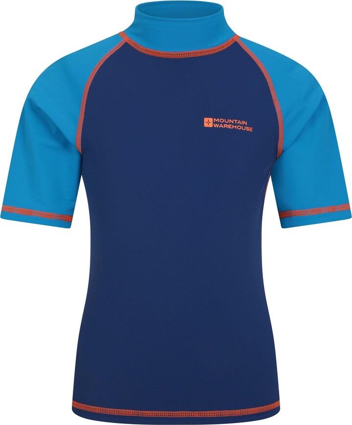 Mountain Warehouse Rash Vest Guard UV Swim Top Beach Rashie - ShopStyle