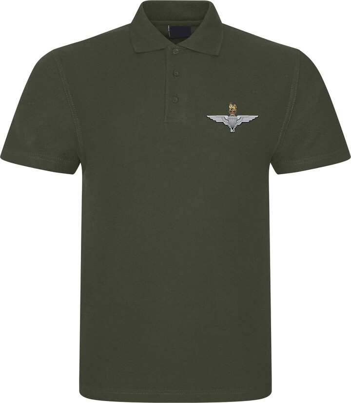 PSave Parachute Regiment Paratrooper Paras Insignia Mens Embroidered ...