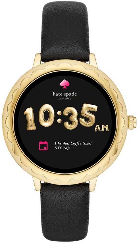 Kate Spade Scallop Touchscreen Smartwatch Gold-tone Stainless Steel ...
