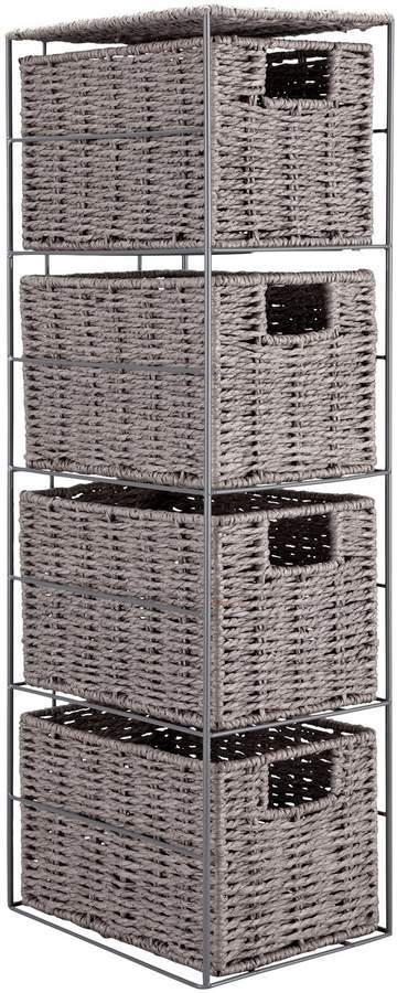 Argos Home Slimline Tall Storage Cabinet - ShopStyle Bathroom