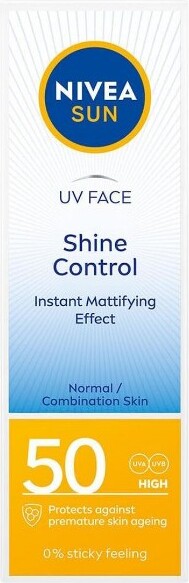 Nivea Sun Face Protection UV Sunscreen Face Shine Control Cream For ...