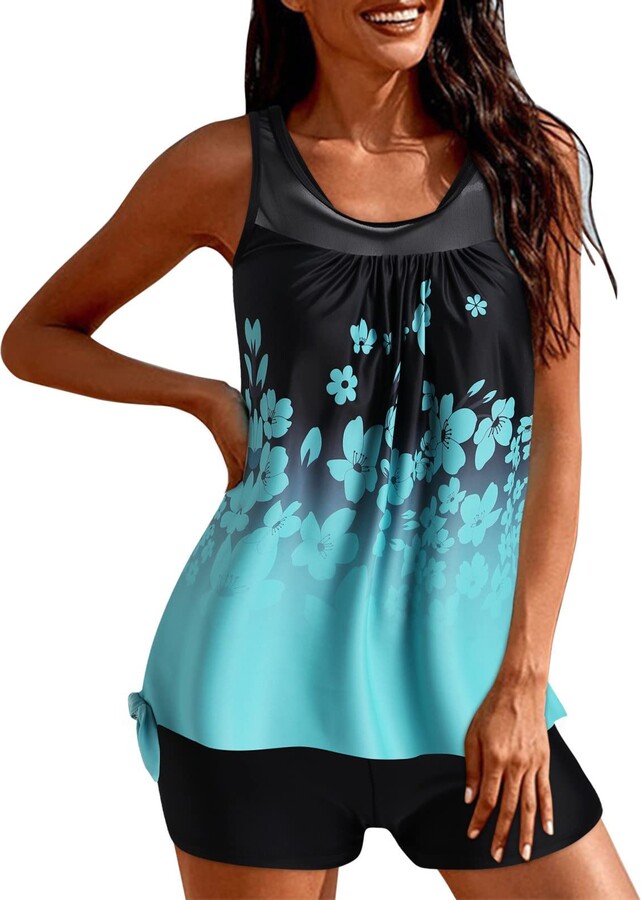 Generic Swimsuit Ladies with Bust Support Ladies Swimming Tummy Control ...