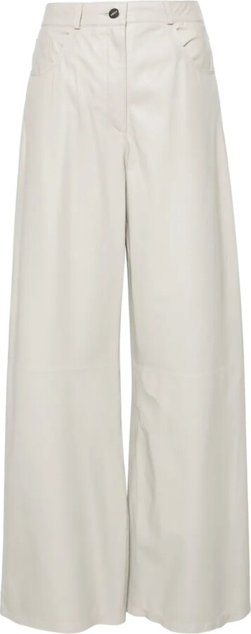 Arma Catania leather trousers - ShopStyle