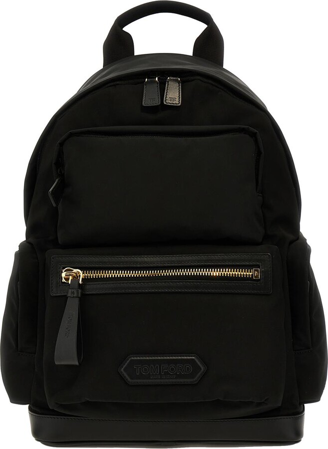 Tom Ford Logo nylon backpack - ShopStyle