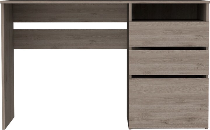 Depot E-shop Kenai 3 Drawers Computer Desk, One Shelf - ShopStyle Chests