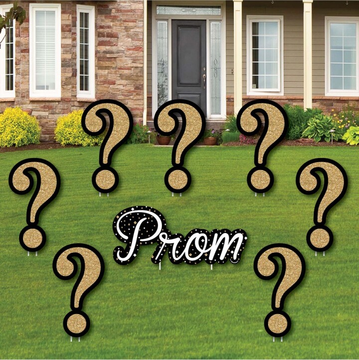 Big Dot Of Happiness Promposal - Yard Sign & Outdoor Lawn Decor - Prom ...