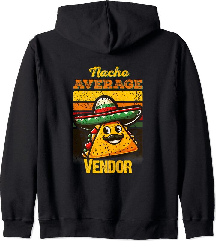 Vintage Matching Groovy Nacho Average Poncho Sign Retro Cinco De Mayo ...