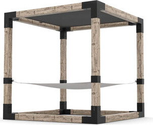 Toja Grid 8 Ft. W x 2 Ft. D Metal Pergola with Canopy - ShopStyle ...