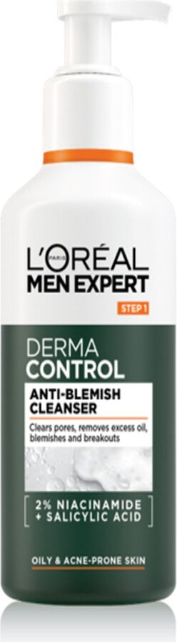 Men Expert Derma Control Cleansing Gel 260ml - ShopStyle Face Scrubs ...