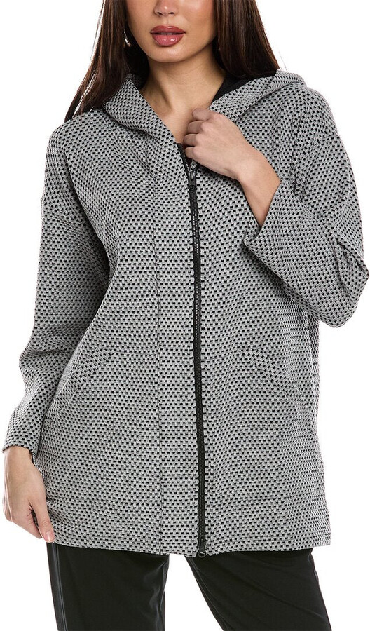 Eileen Fisher Hooded Jacket - ShopStyle
