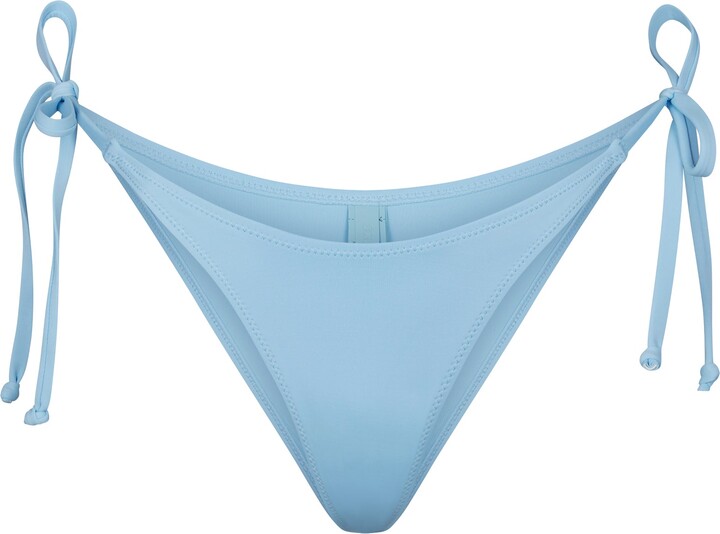 Swim Dipped Tie Bottoms | Iris Blue - ShopStyle
