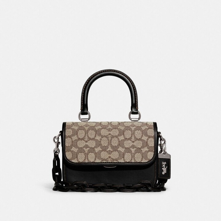 Coach Rogue Top Handle In Signature Jacquard - ShopStyle