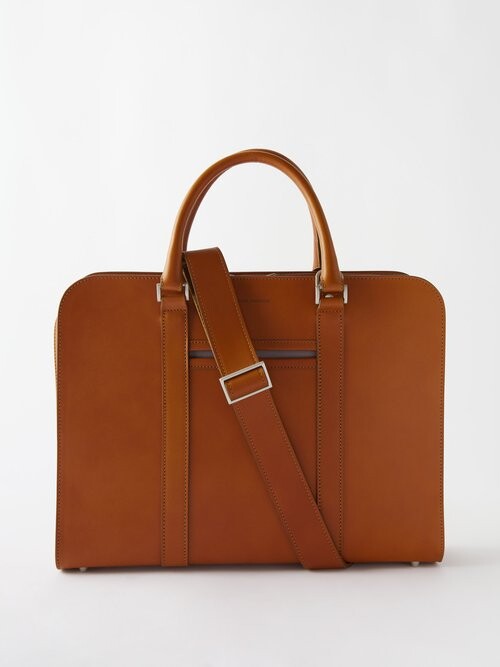 Carl Friedrik Palissy Leather Briefcase - ShopStyle