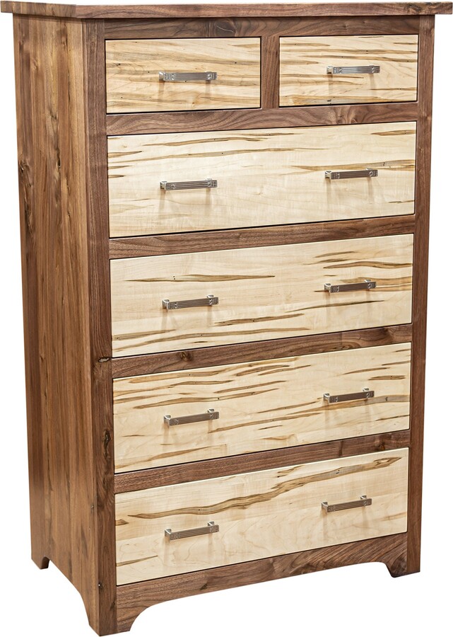Etsy 6 Drw Chest Character Walnut With Wormy Maple - ShopStyle