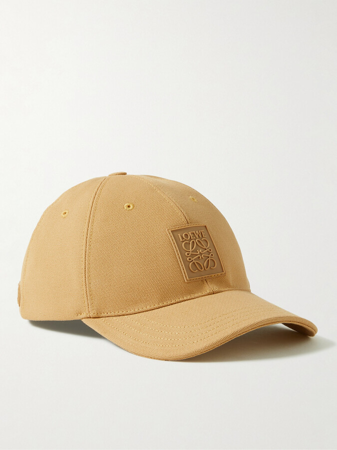 Loewe Logo-Appliquéd Cotton-Piqué Baseball Cap - ShopStyle Hats