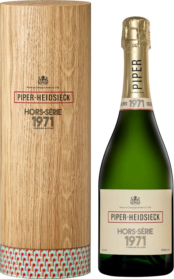 Piper Heidsieck Hors-Série Vintage Champagne 1971 Gift Box Sparkling ...