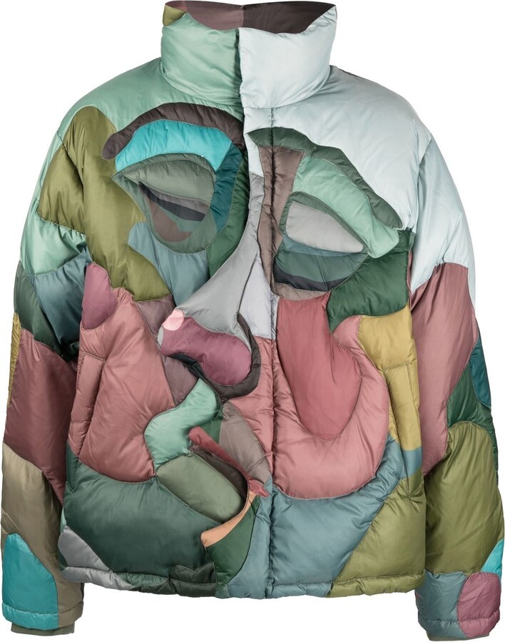 KidSuper Kissing Puffer jacket - ShopStyle