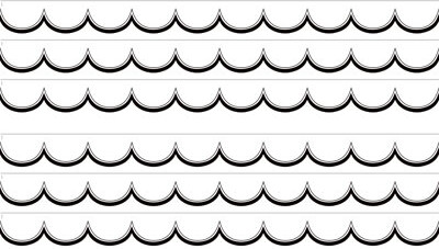 Teacher Created Resources Scalloped Die-Cut Border Trim - ShopStyle ...