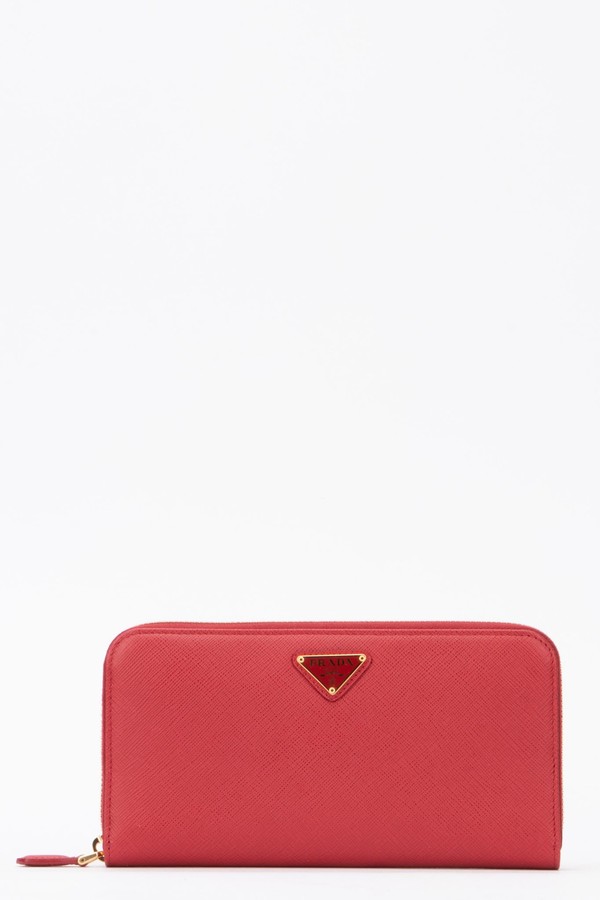 Prada Zip Around Wallet - ShopStyle