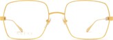 Gucci Eyewear Gg1434o Gold Glasses - ShopStyle Eyeglasses
