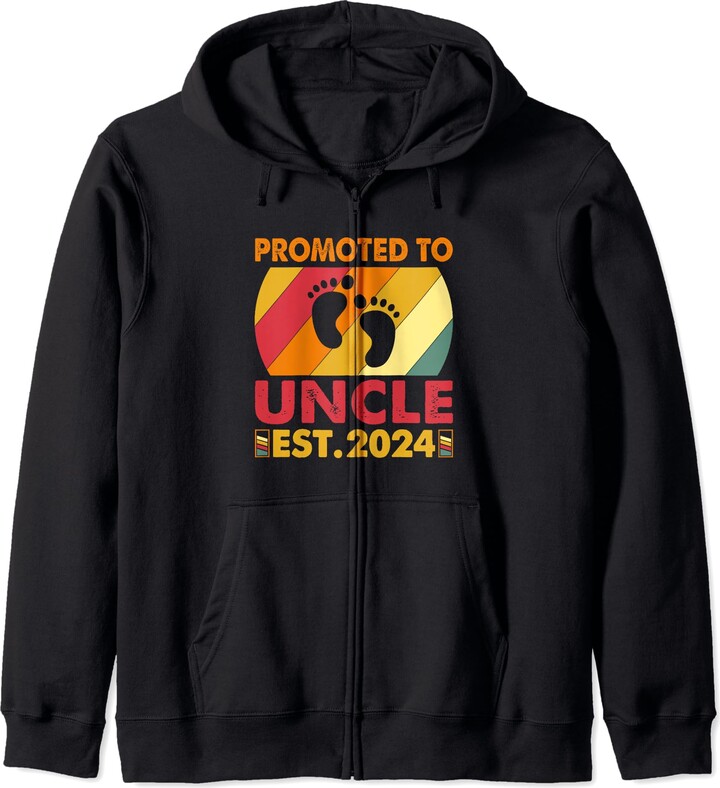 Soon to Be Uncle 2024 - New Baby 2024 Gift Apparel Funny Promoted to ...