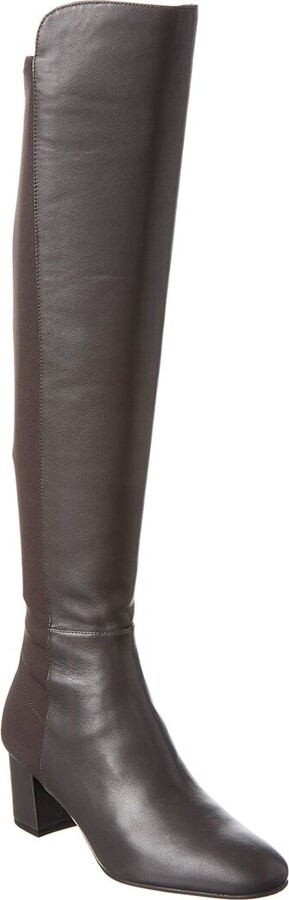 Stuart Weitzman Gillian 60 Leather Boot - ShopStyle
