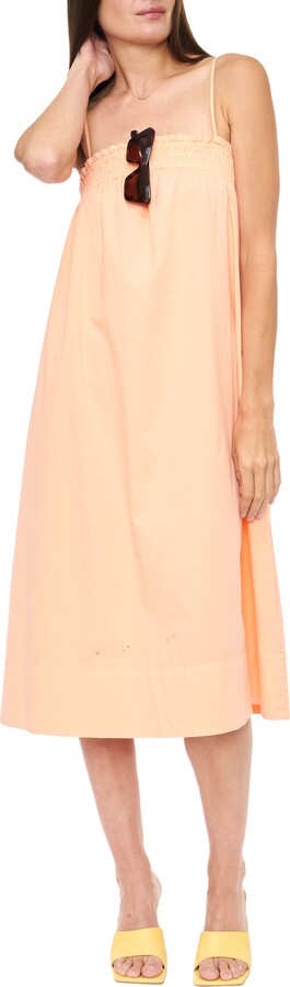 Pistola Denim Farrah Stretch Cotton Midi Sundress - ShopStyle