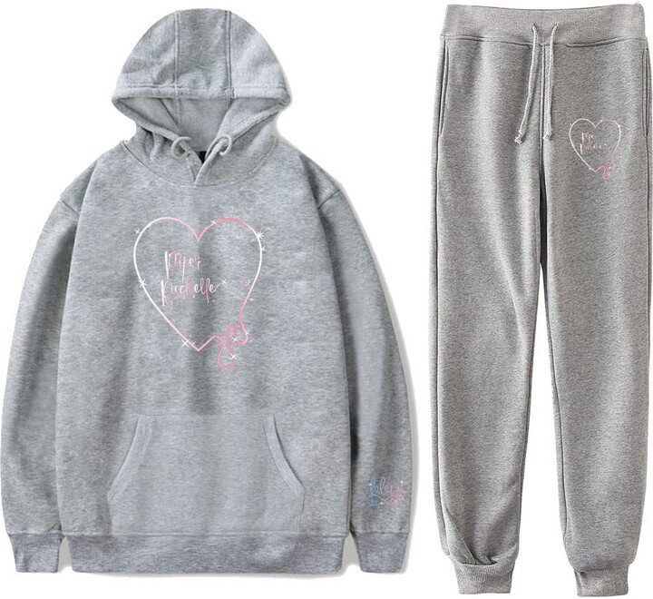 JGYEXEFHT Piper Rockelle Drippy Heart Merch Hoodies Suit Sportswear ...