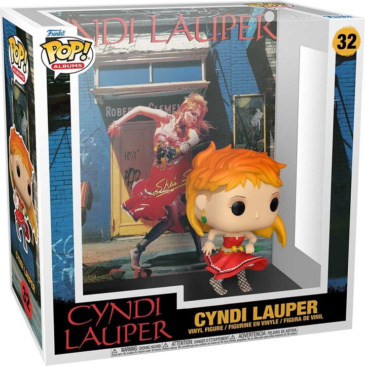 Funko Cyndi Lauper Pop! She's So Unusual Album Cover with Case ...