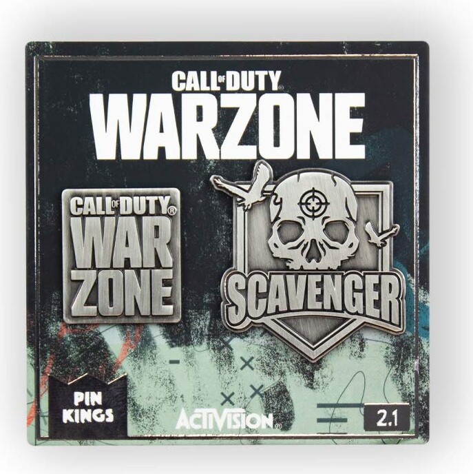 Numskull Pin Kings Official Call Of Duty Warzone Scavenger Collectible ...