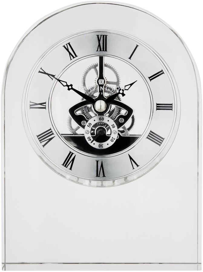 Dartington Crystal Curve Clock, Clear - ShopStyle