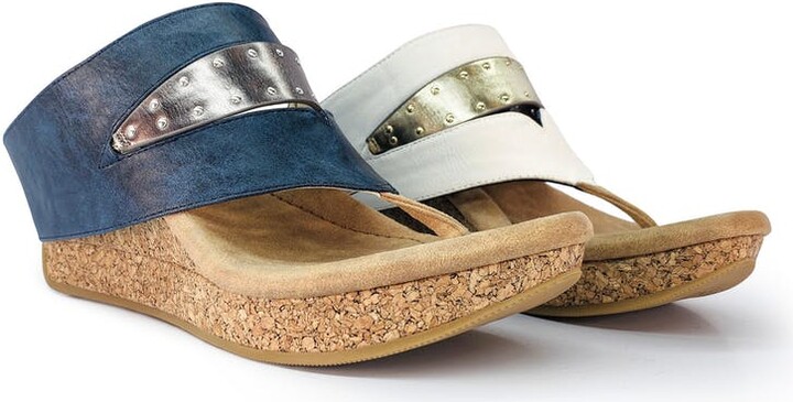 Modzori Bianca Wedge - ShopStyle Sandals