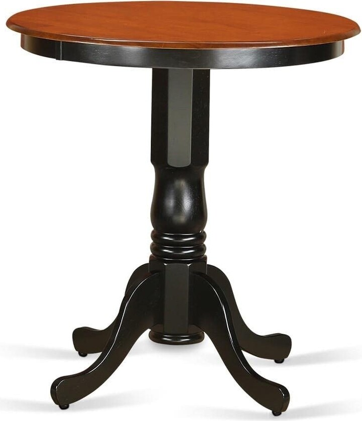 Global Pronex Counter Height Table - a Round Dining Table Top with ...