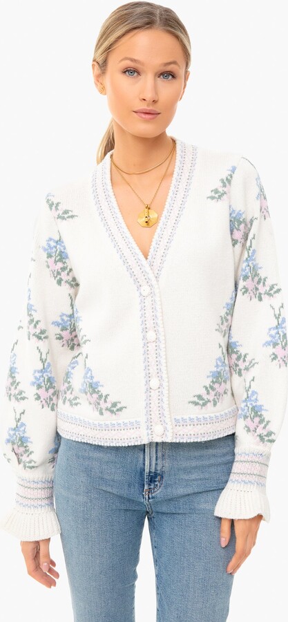 LoveShackFancy Boscom Cardigan - ShopStyle
