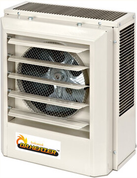 Dr. Infrared Heater 5,000 Watt Electric Forced Air Ceiling/Wall Mounted ...