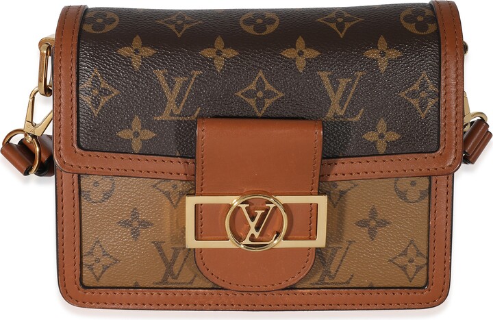 Louis Vuitton Reverse Monogram Canvas Mini Dauphine - ShopStyle