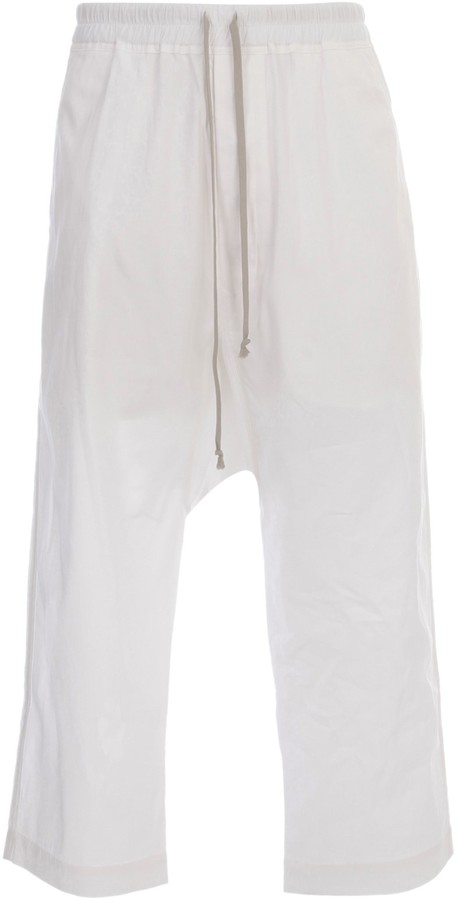 Rick Owens Drawstring Drop Crotch Pants - ShopStyle
