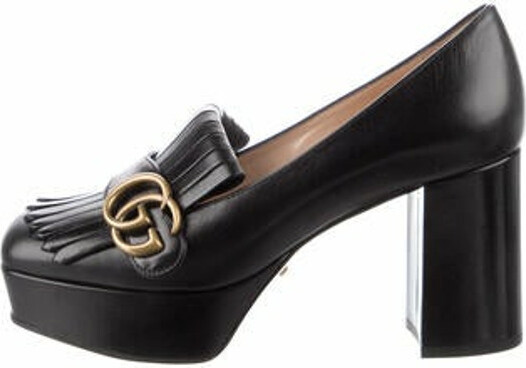Gucci Leather Pumps - ShopStyle