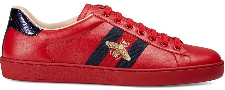 Gucci Ace embroidered sneaker - ShopStyle