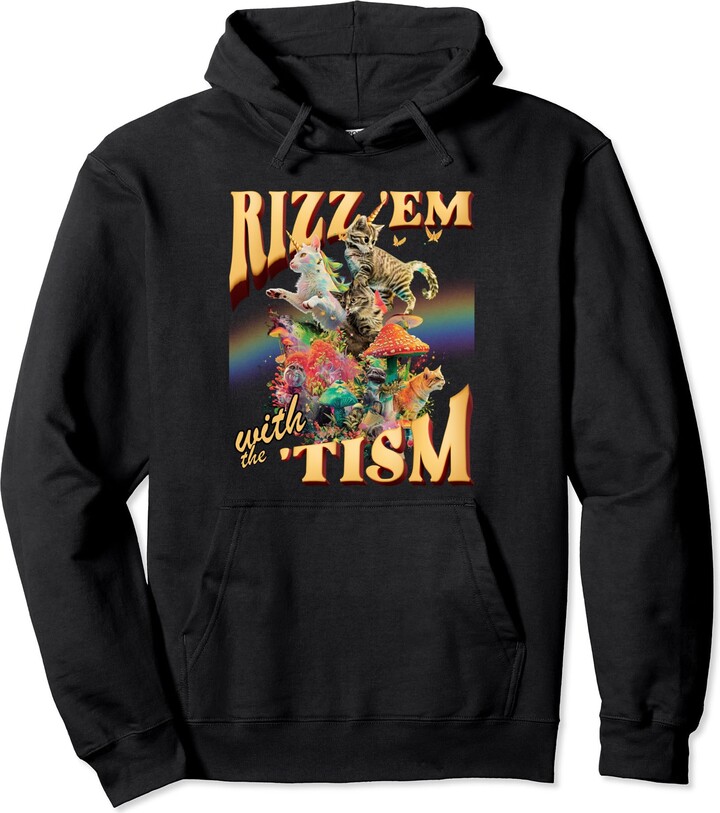 AutisTees Autism Spectrum ASD ADHD Apparel Autistic Funny Rizz Em With ...