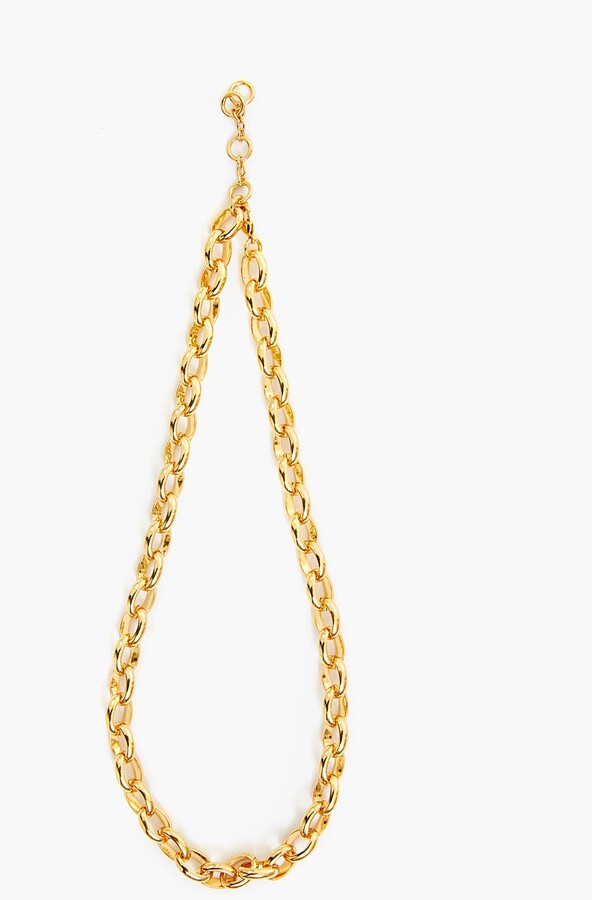 Tuckernuck Jewelry Gold Chunky Chain Link Necklace - ShopStyle